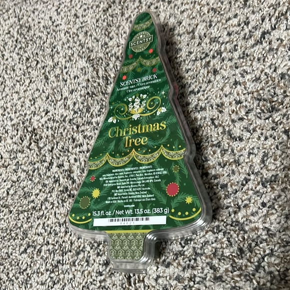 Scentsy | Other | Scentsy Brick Large Christmas Tree Aromatic Wax ...